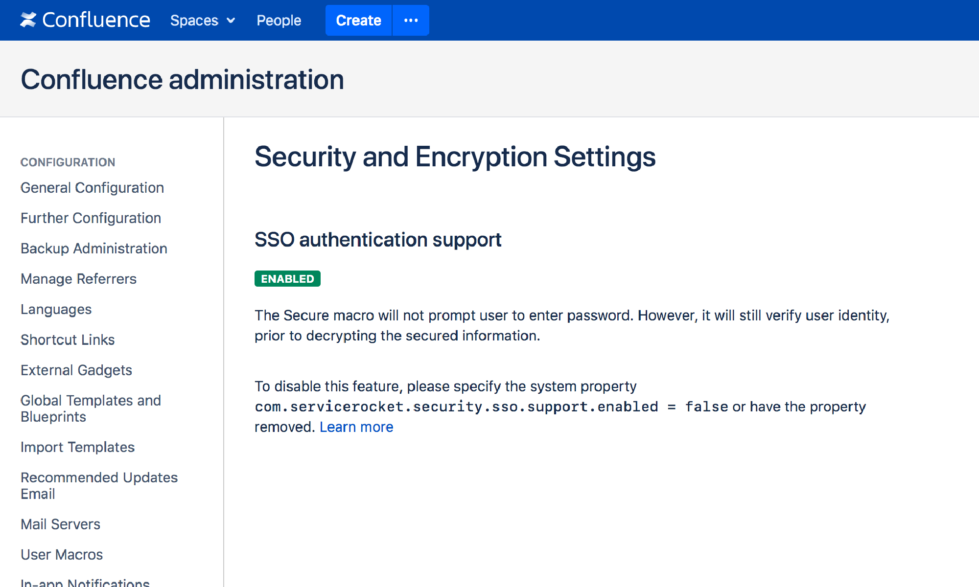 Introducing SSO Authentication Support in Security and Encryption